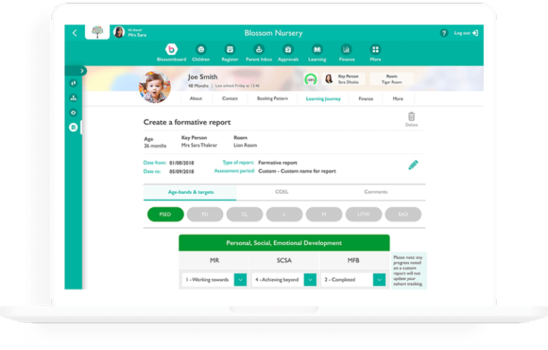 EYFS Tracker: Simplify Learning and Development Monitoring