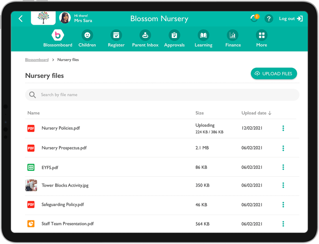 Go paperless at your nursery and say ‘good-bye’ to your archive room ...