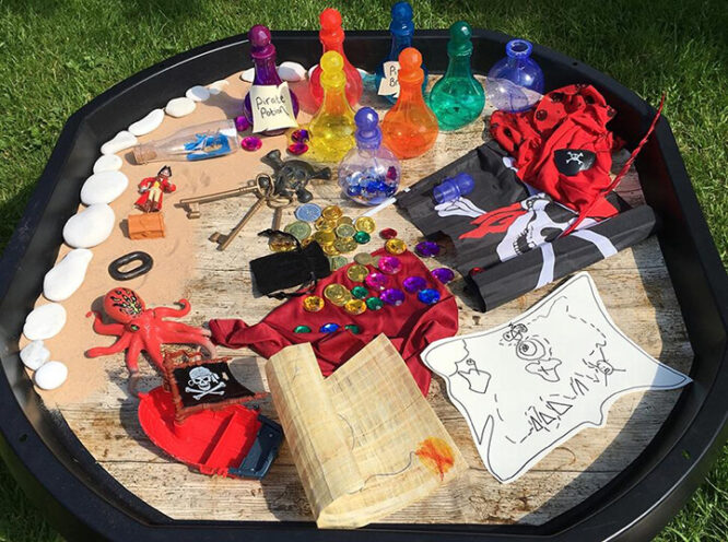 EYFS tuff tray ideas for toddlers - Blossom Educational